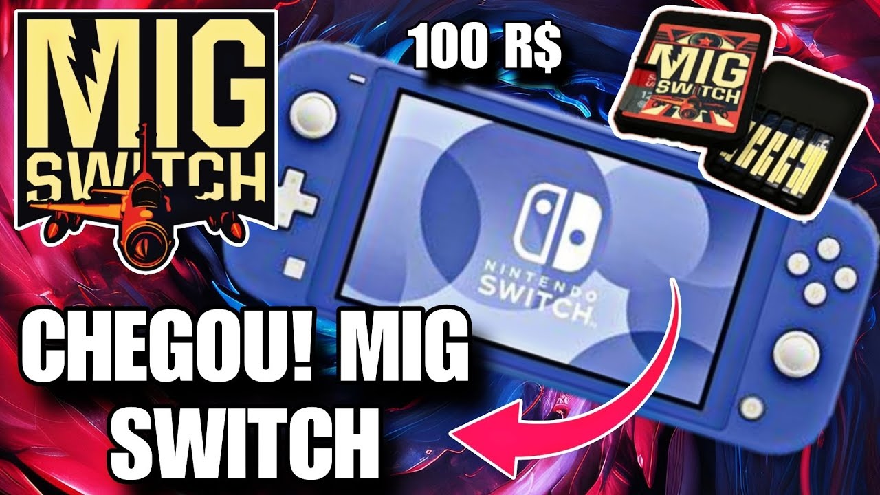 CHEGOU! O INCRÍVEL MIG SWITCH FLASHCARD PARA NINTENDO SWITCH 2024 - YouTube