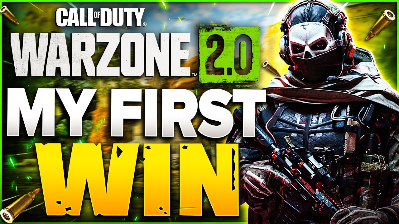 My First WIN in WARZONE 2.0..🥺 - YouTube