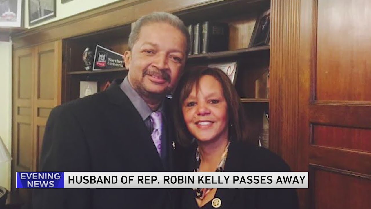 Congresswoman Robin Kelly announces death of husband - YouTube