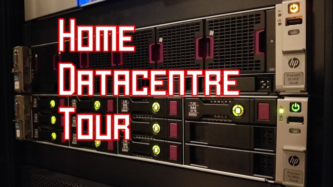 Home Datacentre - Tour of home server room with HP ESXi vSAN cluster ...