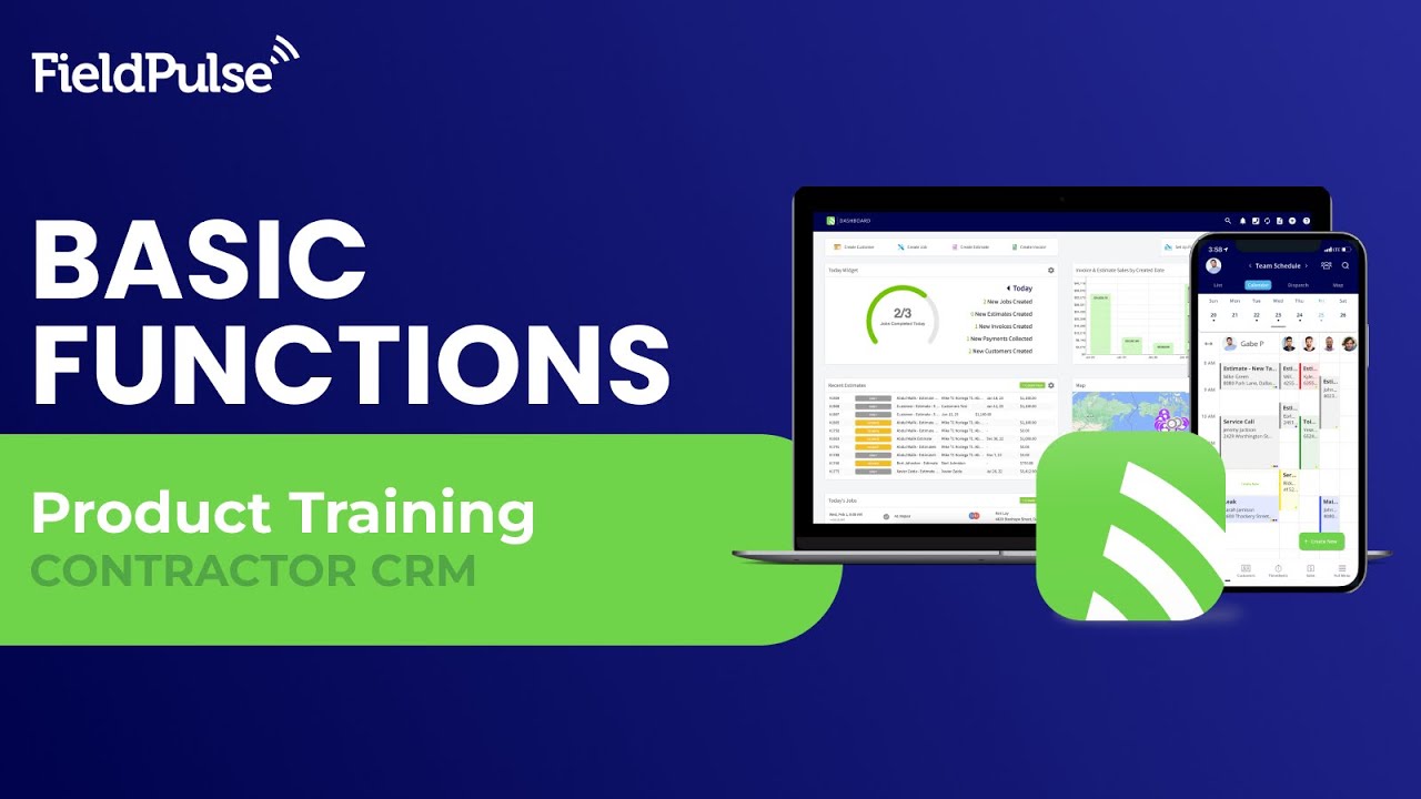 Contractor CRM - FieldPulse - YouTube