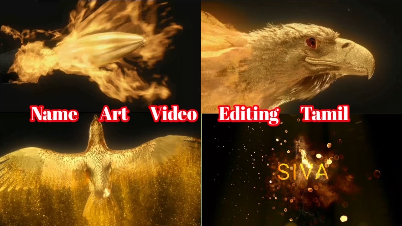 3D Title Trending Name Art Video editing in Alight Motion Instagram ...