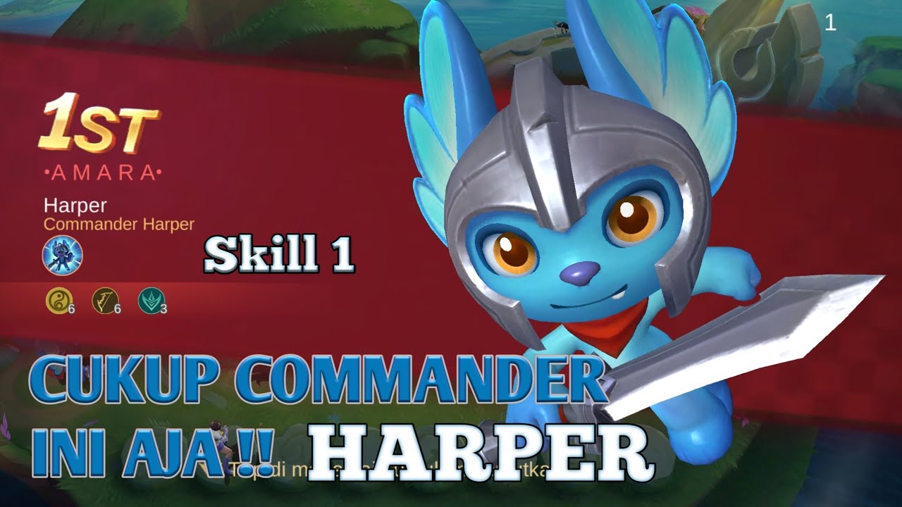 Cukup Pakai Commander Ini Aja | Harper | Skill 1 | Magic Chess | MLBB ...