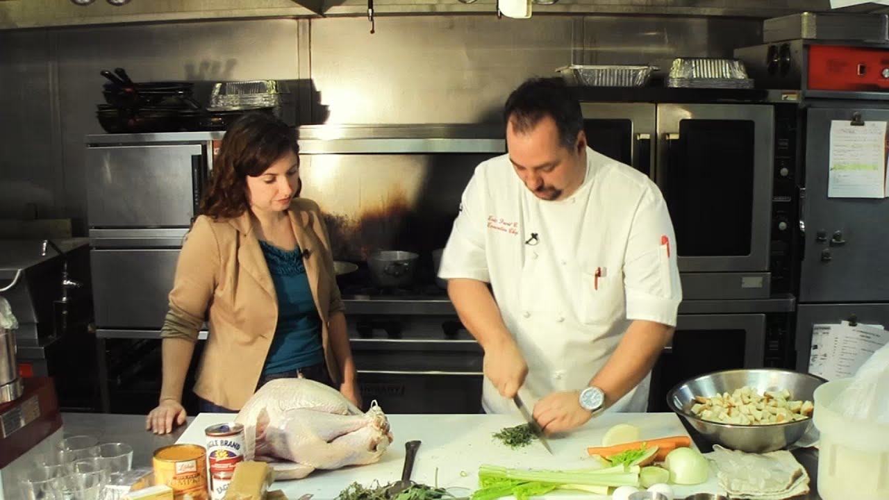 How to Cook a Turkey Dinner - Chef Eric Cooking Channel - YouTube