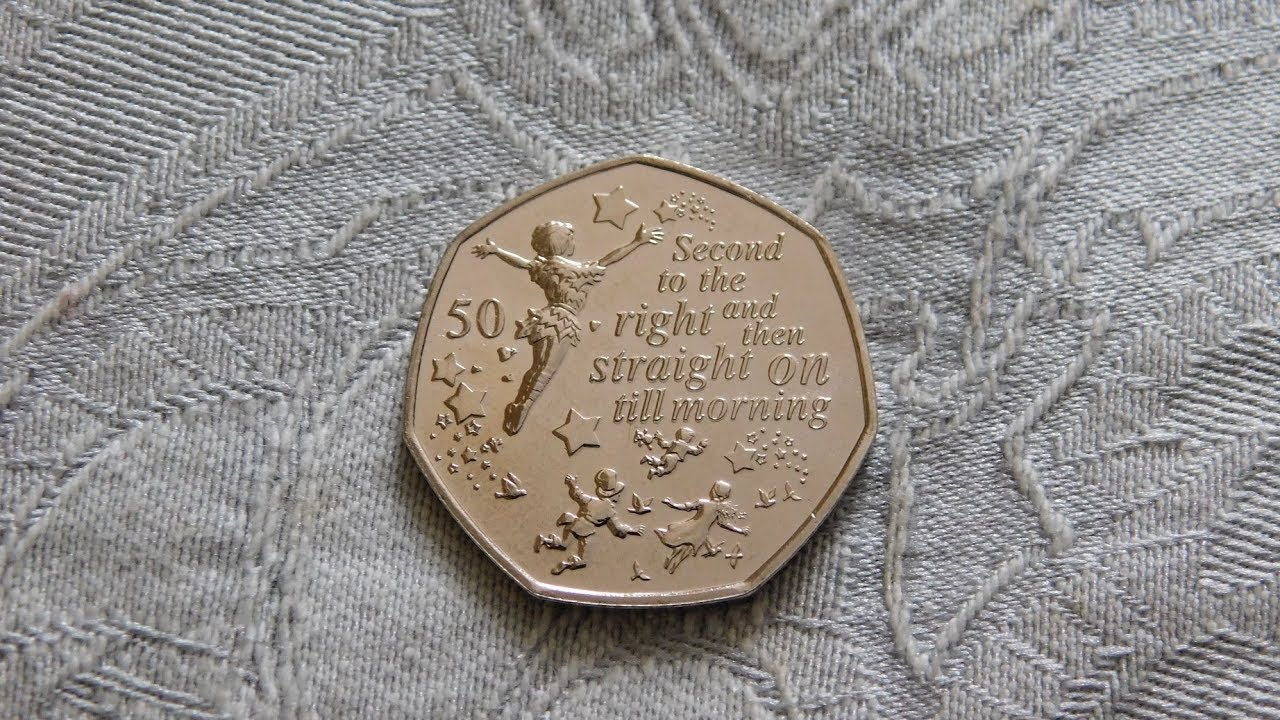 Peter Pan 50p Coin! - YouTube