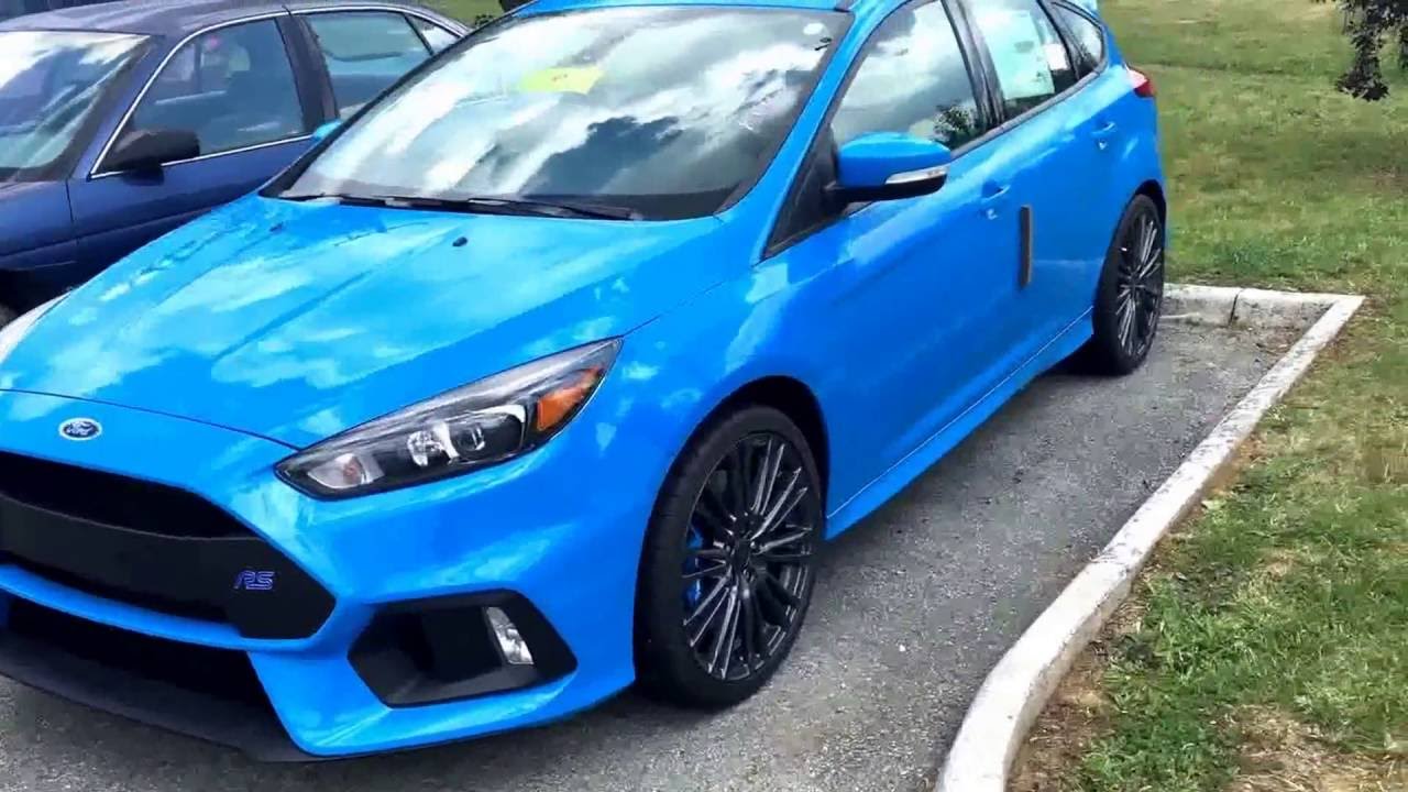 Focus RS Nitrous Blue - YouTube