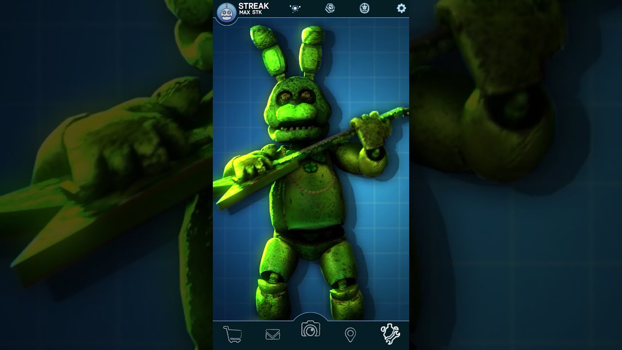 Shamrock Bonnie in FNaF AR - YouTube