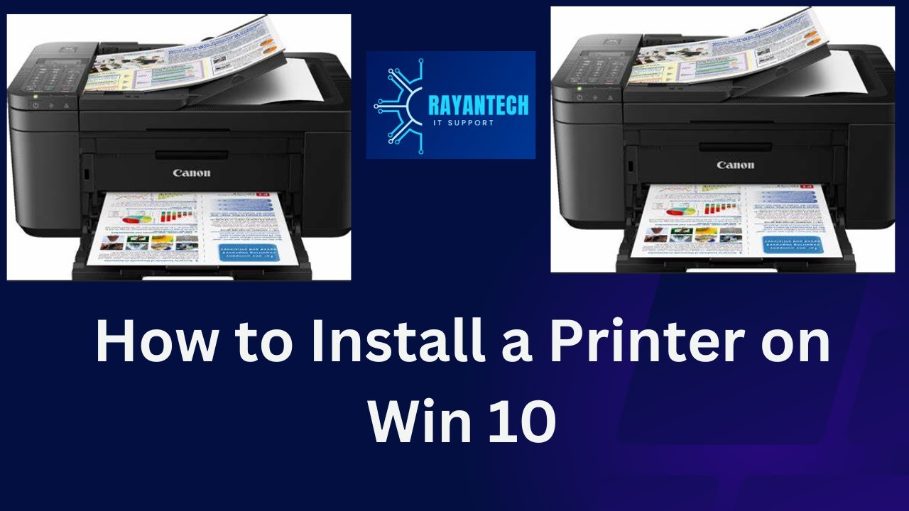 Installing a printer on Windows 10 - YouTube