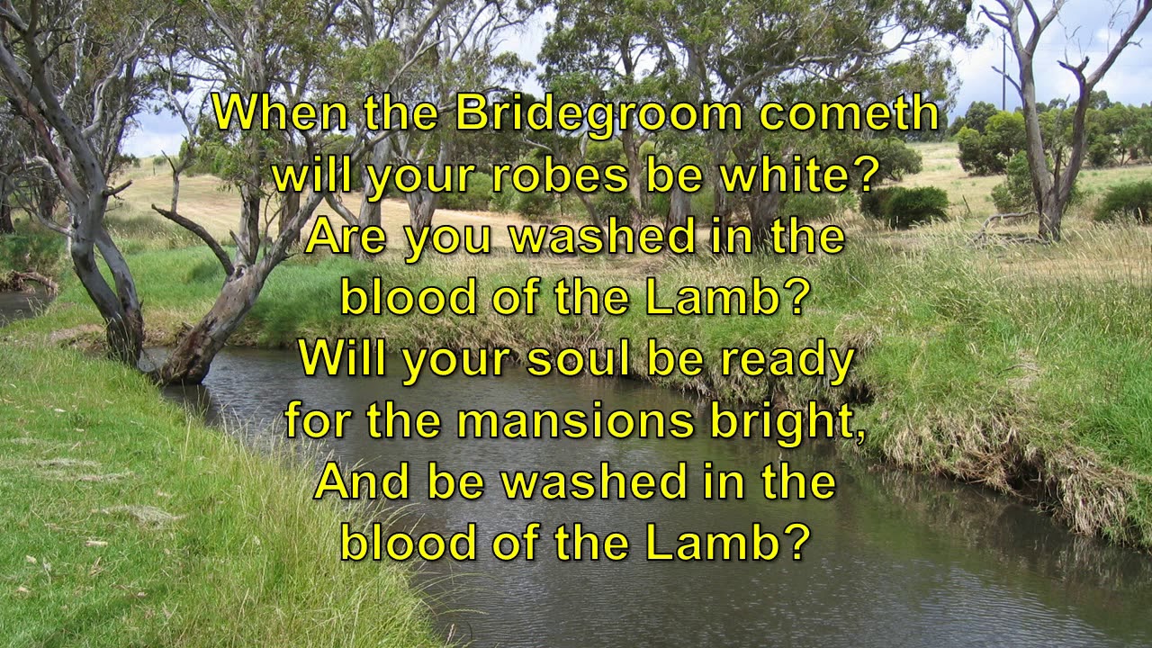예수 십자가에 흘린 피로써 Have You been to Jesus (Washed in the Blood) - YouTube