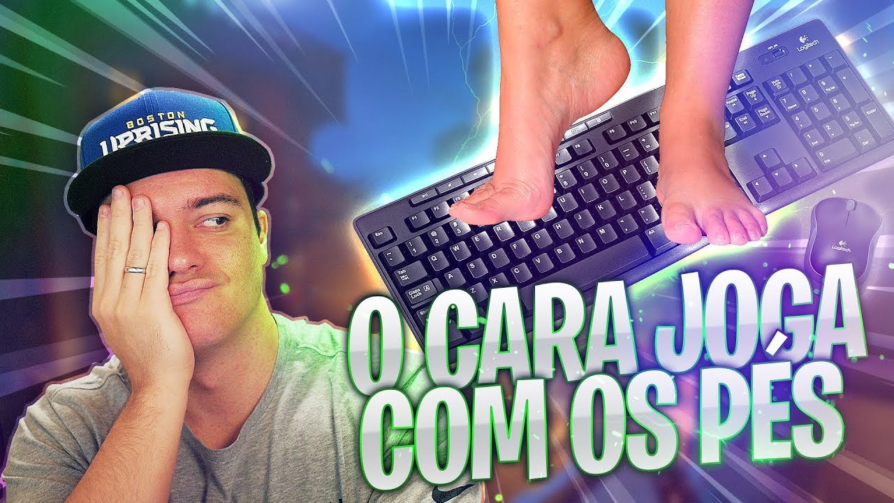 OVERWATCH REACT | O cara ta jogando com os pés mano kkkkjjkkj - YouTube