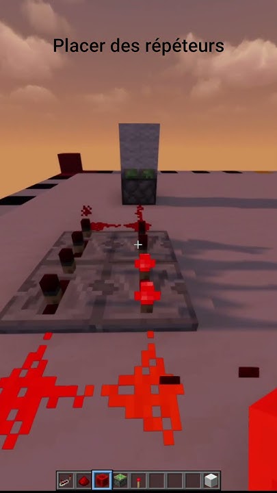 TUTO - Horloge de redstone ultra simple et réglable - YouTube