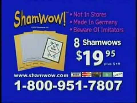 ShamWow! Commercial (Full Length) - YouTube