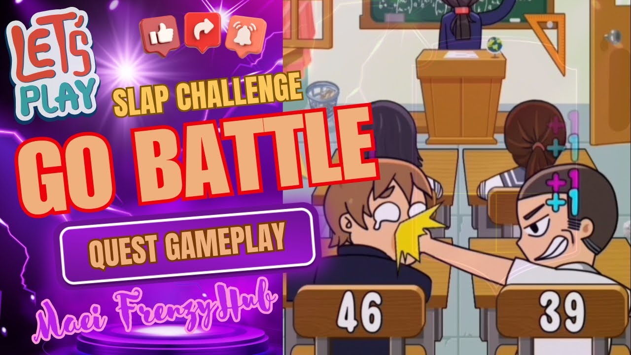 PUZZLE COLLECTION: GO BATTLE GAME04// CLASSROOM SLAP CHALLENGE!! #fun # ...