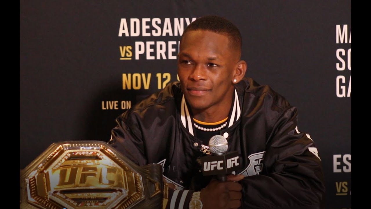 Israel Adesanya UFC 281 Media Day Interview - YouTube
