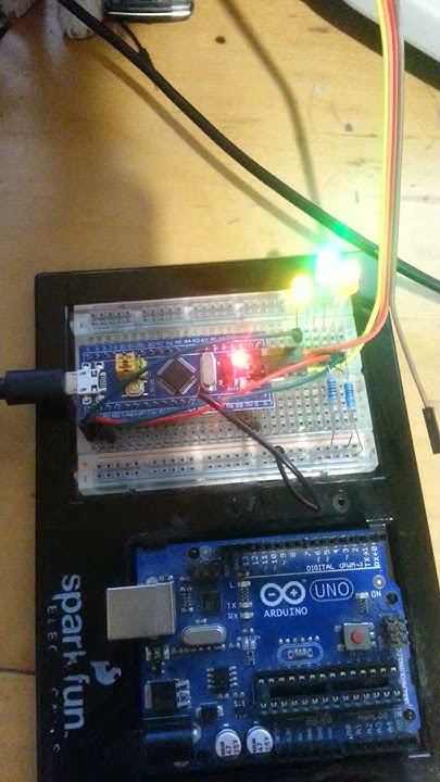 STM32F1xx First program - YouTube