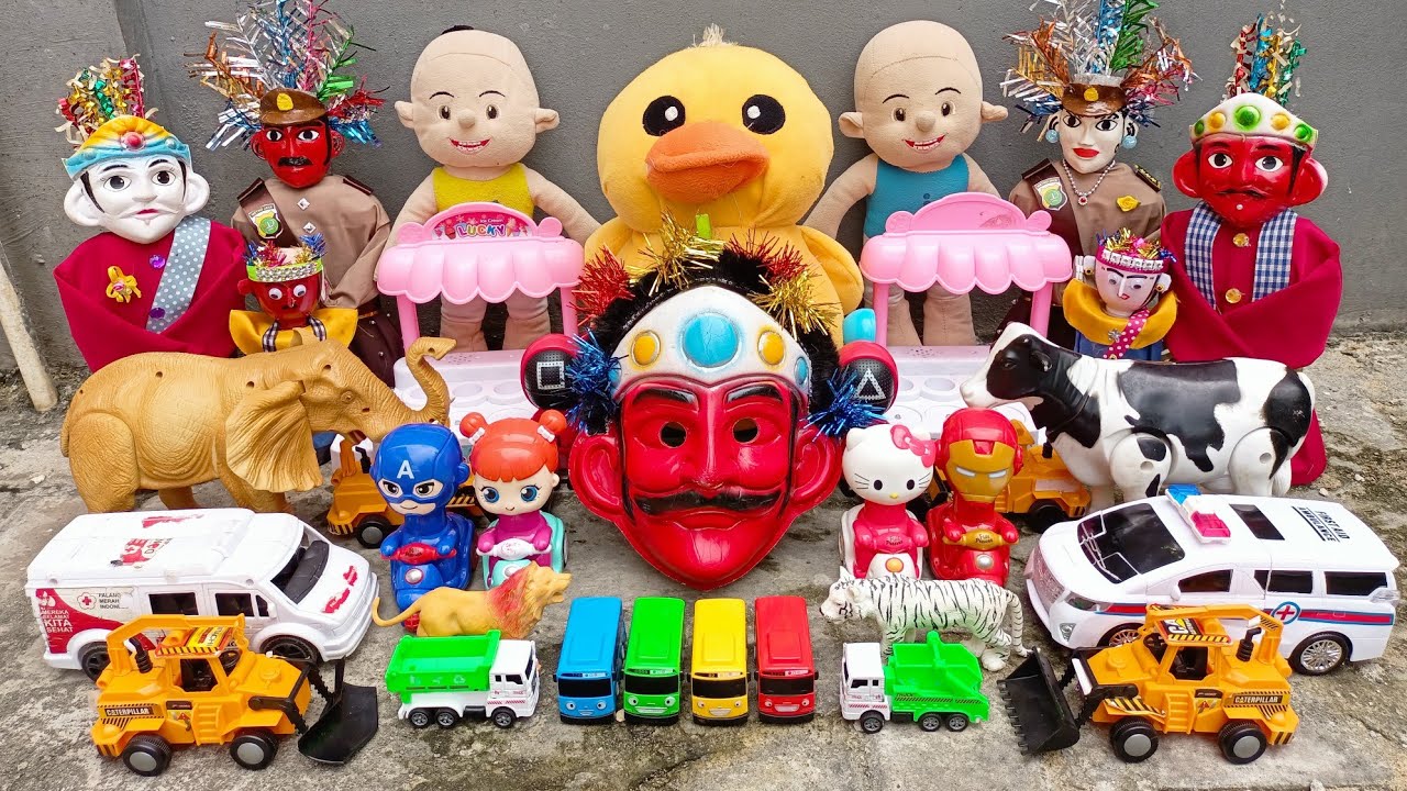 ONDEL-ONDEL ONDEL-ONDEL BETAWI~LOLIPOP HELLO KITTY~BEBEK~TAYO~BALON ...