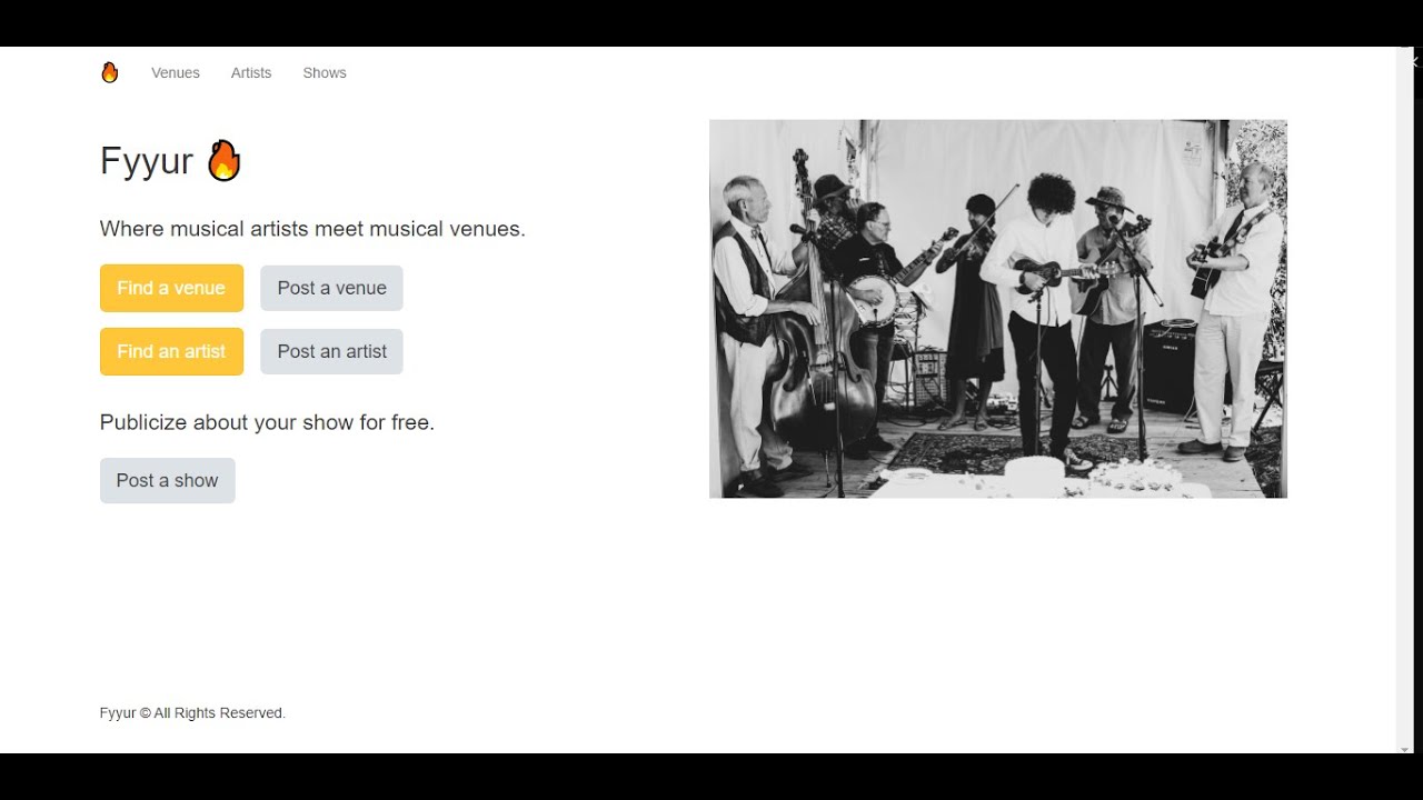 Setting up the fyyur project on your desktop - YouTube
