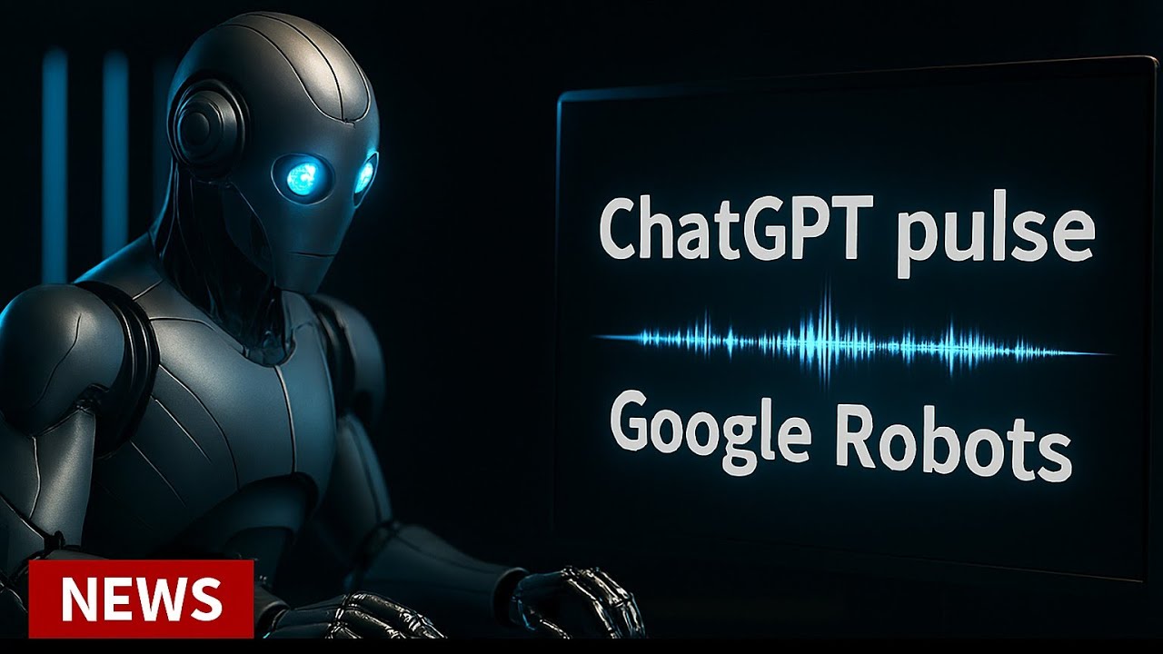 Chat GPT Pulse , Google Robots and WAN 2.5 - YouTube