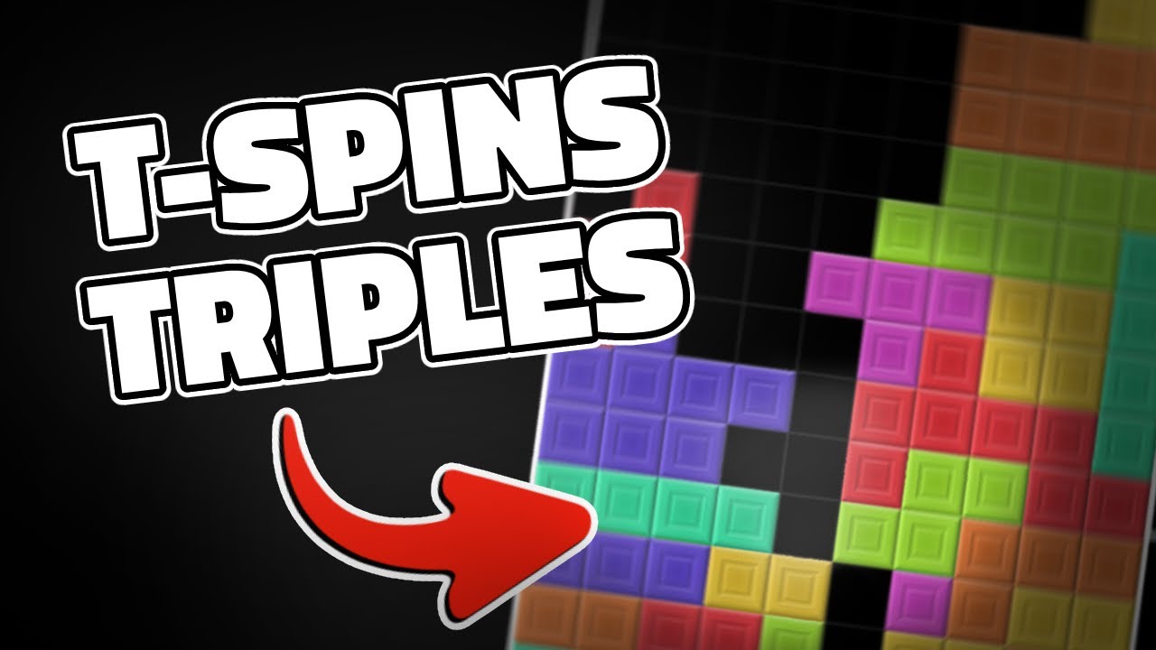 Aprende a hacer T-SPINS TRIPLES en TETRIS - YouTube