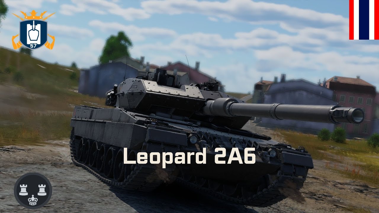 War Thunder | Leopard 2A6 Main Battle Tank Gameplay Realistic Battles ...