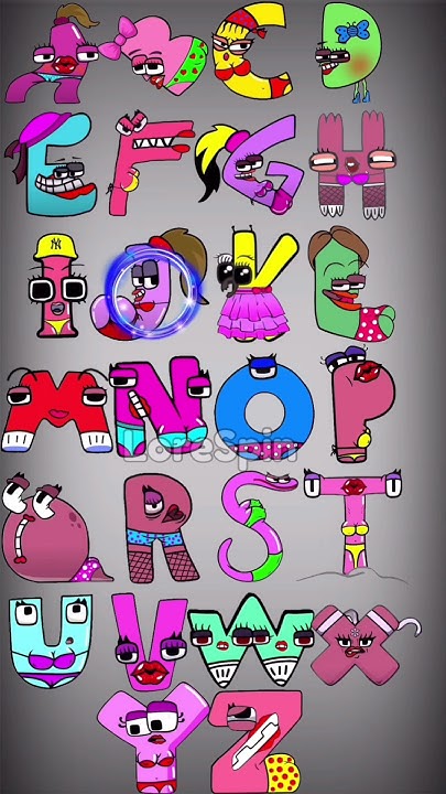 Alphabet Lore A Z But Everyone Hot Girls Alphabet Lore Animation Meme