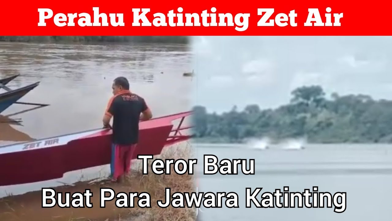 Perahu Katinting Zet Air Tes Drive - YouTube
