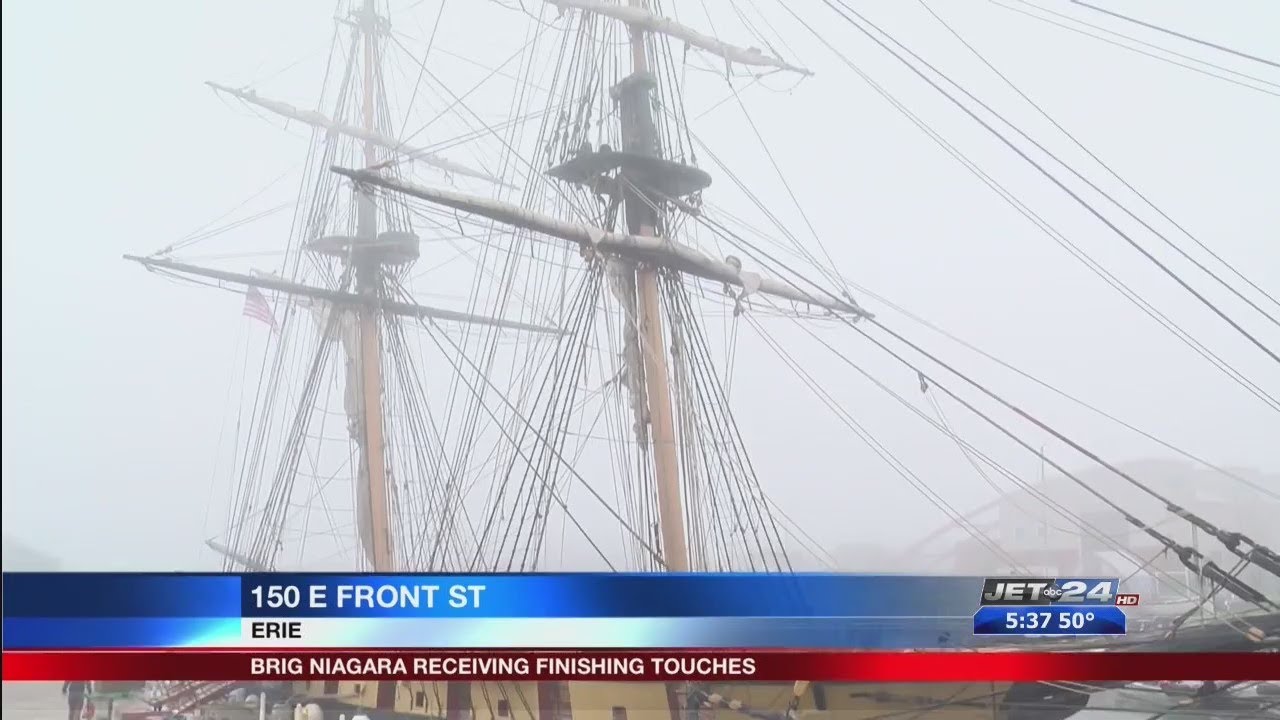 Brig Niagara Rigging - YouTube