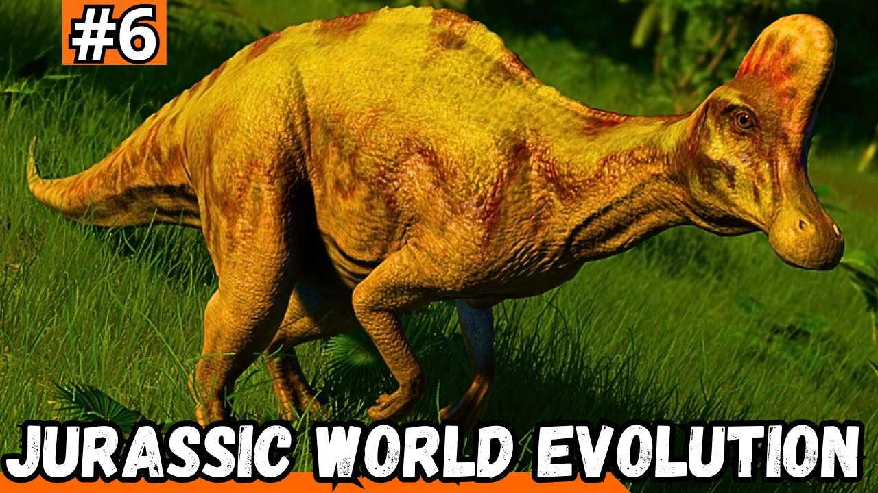 CORITOSSAURO, O DINO QUE POSSUI CAPACETE! | JURASSIC WORLD EVOLUTION #6 - YouTube
