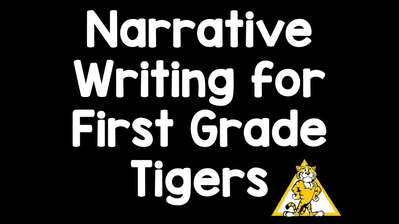 Narrative Writing for TRES First Grade - YouTube