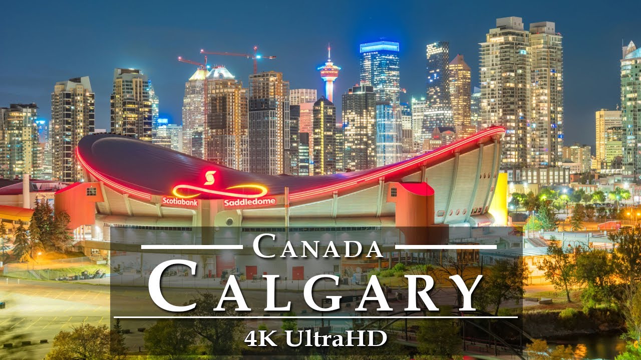 Stunning Calgary 🇨🇦 4K UHD Drone View | Travel to Canada - Downtown ...