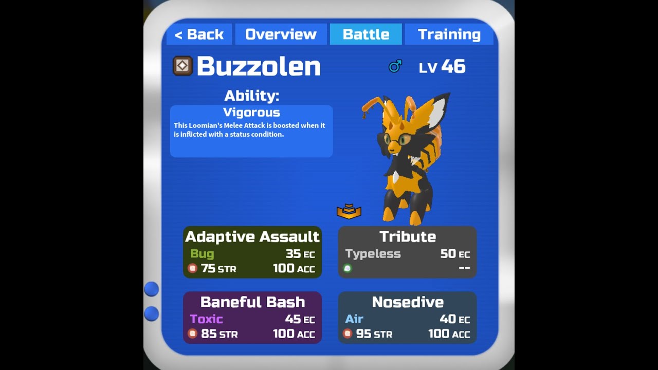 Tribute Buzzolen. Loomian Legacy PVP. - YouTube