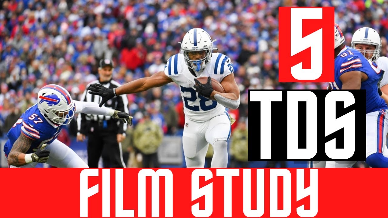 Jonathan Taylor Scores 5 Touchdowns Against The Buffalo Bills - Best ...