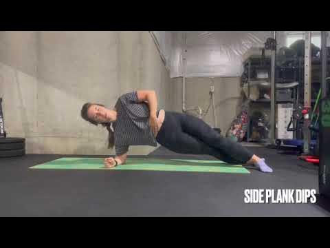 Side Plank Dips - YouTube