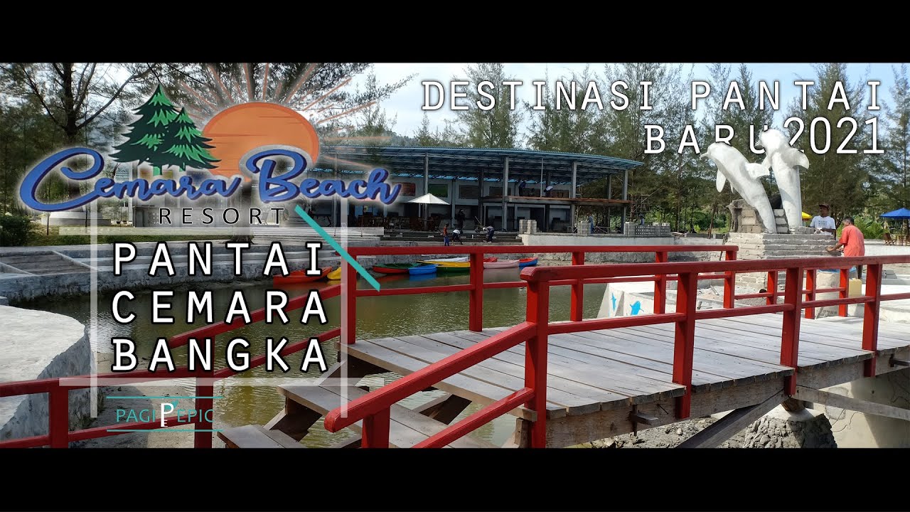 Pantai Cemara Bangka Cemara Beach Resort - YouTube