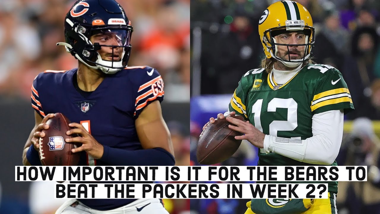 How Important Is It For The Bears To Beat The Packers In Week 2? - YouTube