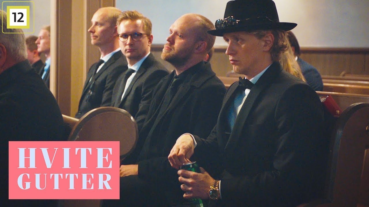 Hvite gutter | Leo åpner en ølboks i en begravelse | discovery+ Norge ...