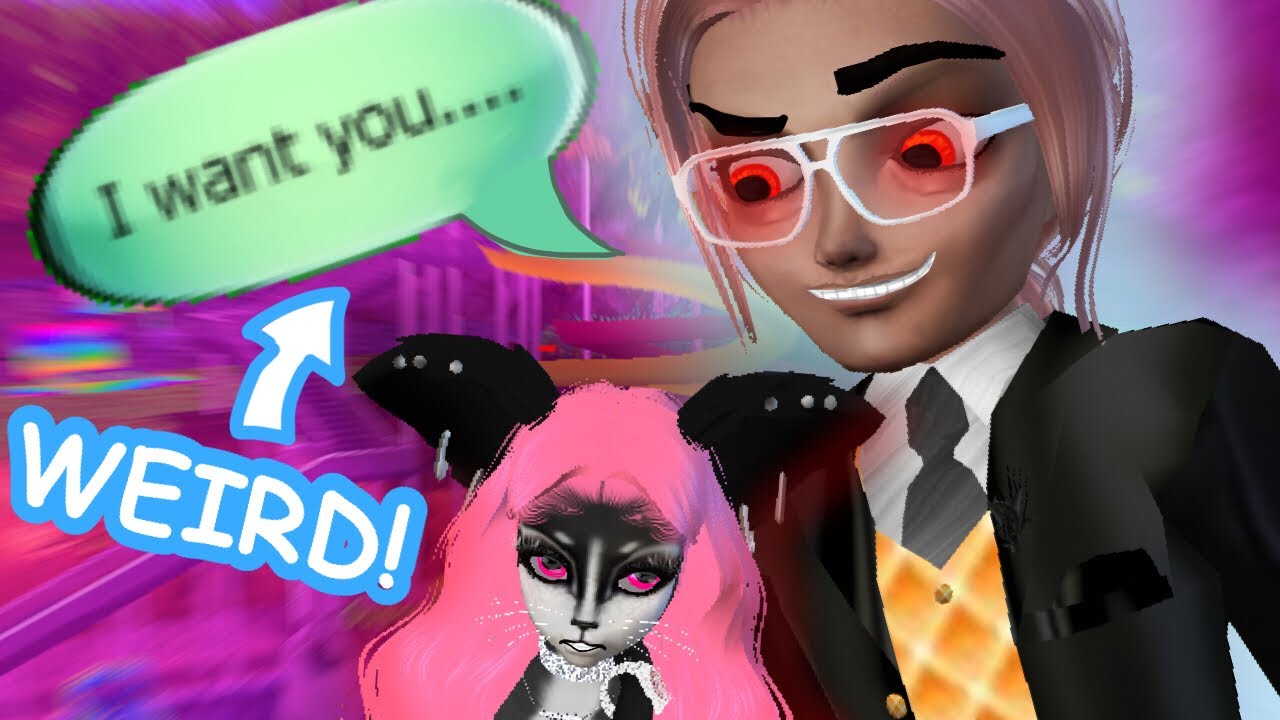 HE WAS WEIRD! on IMVU - YouTube