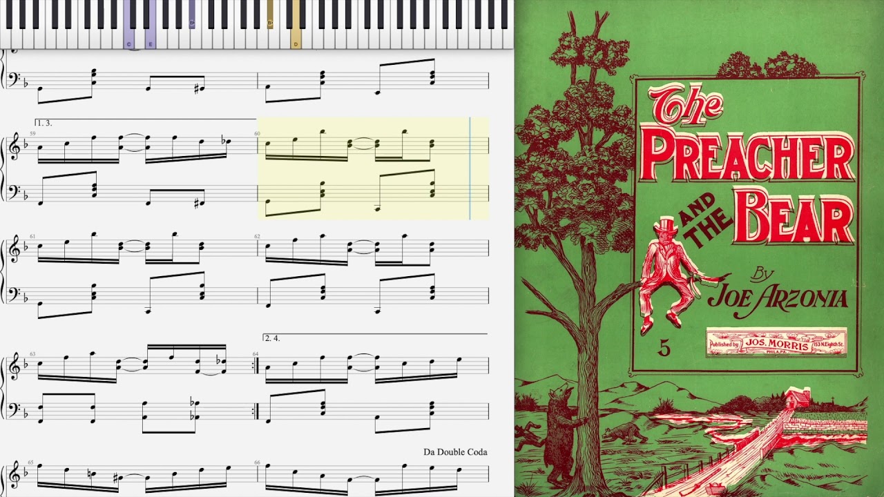 The Preacher and the Bear (Dorian Henry, piano rendition) - YouTube