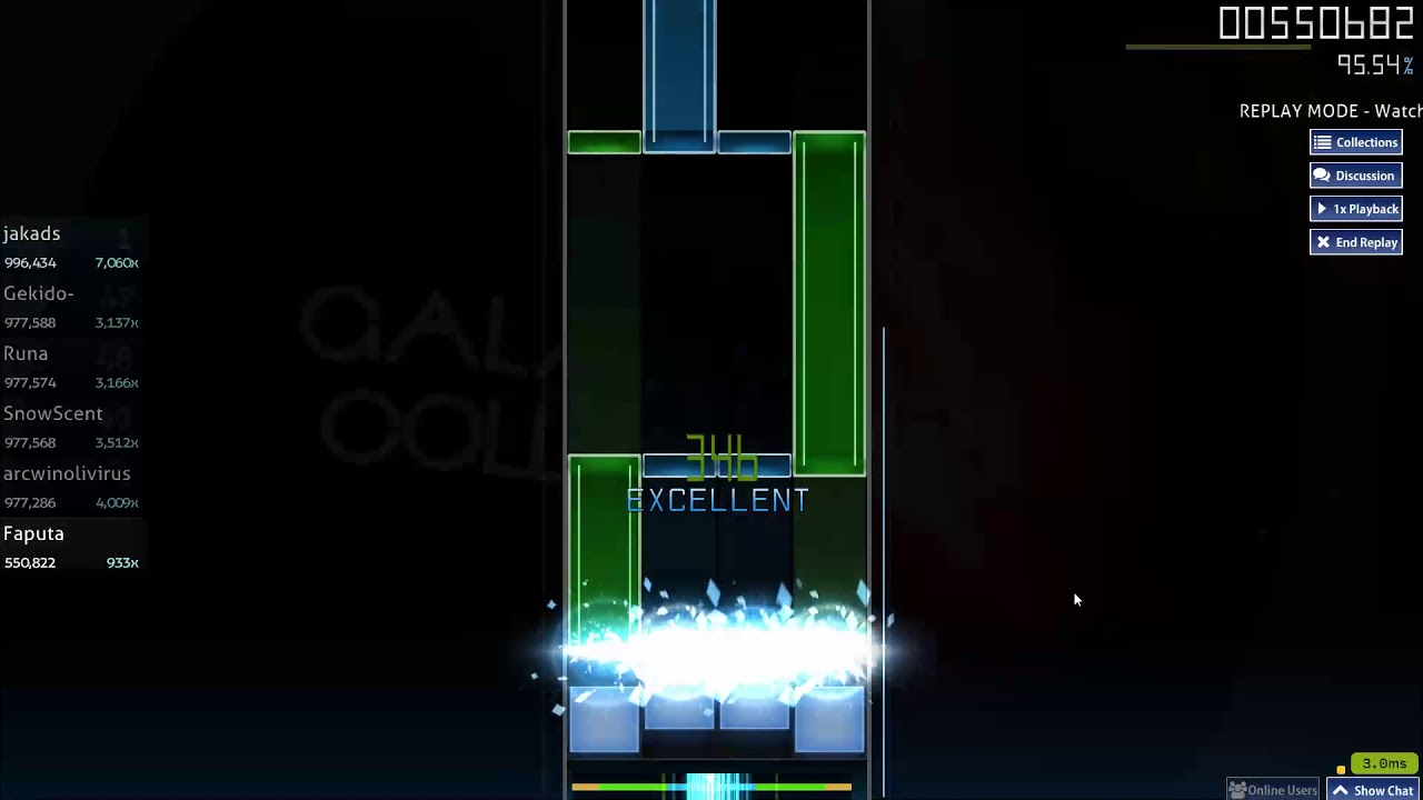 [osu! Mania] 黒皇帝 - Galaxy Collapse [Cataclysmic Hypernova] 6.54* NM 94. ...