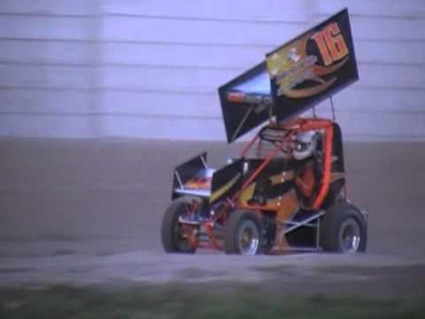 1200cc Mini Sprint Heat Race @ Whip City Speedway - YouTube