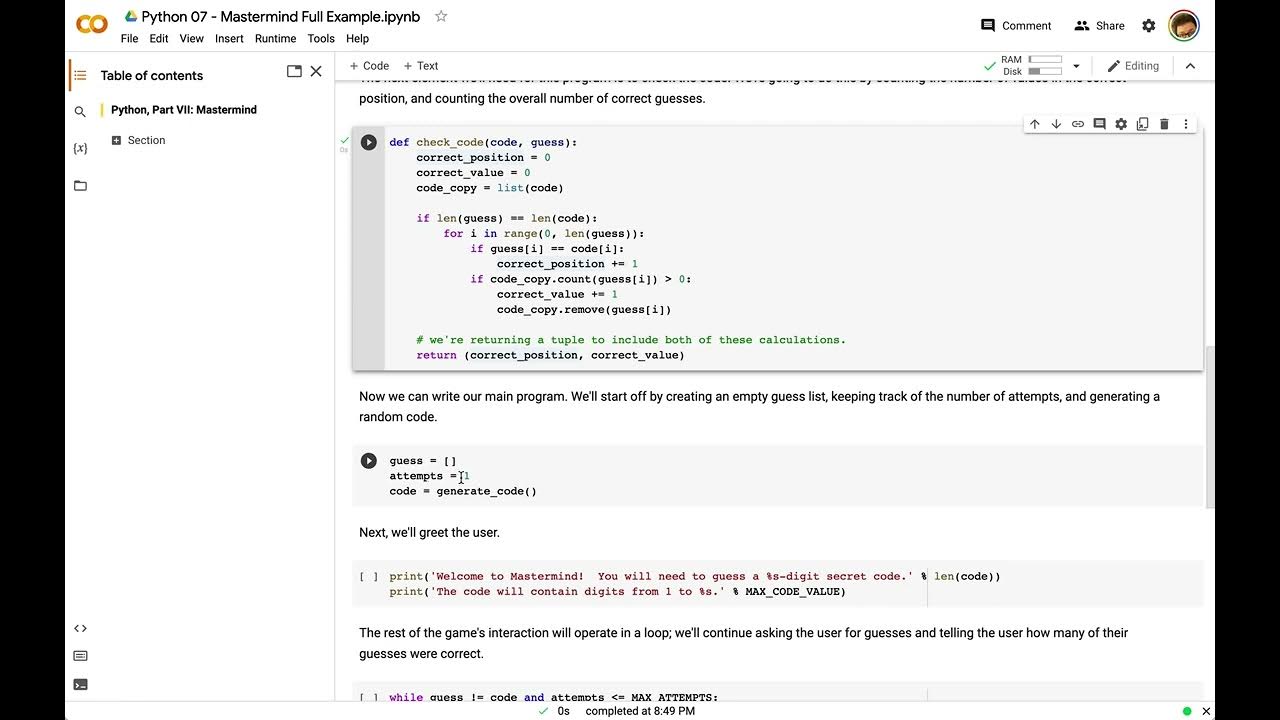 Cs1520 Lecture02g A Complete Python Application Youtube