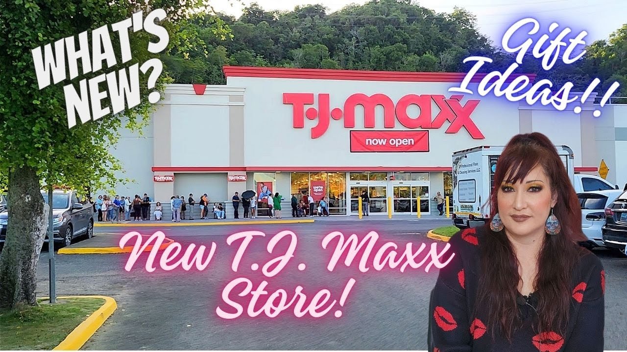 New T.J. Maxx Store Grand Opening | Haul & Gift Ideas | Gran Apertura T.J. Maxx Aguadilla - YouTube