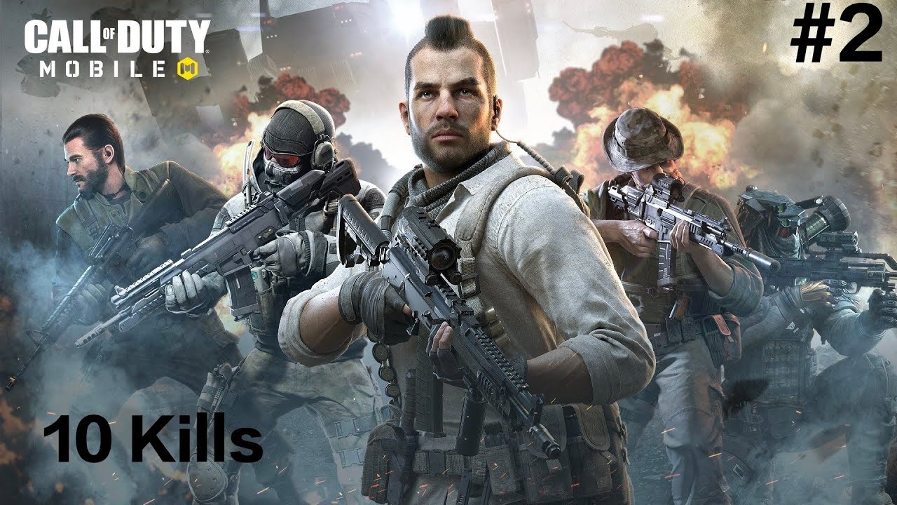 Call of Duty Mobile|Epic Gameplay Video|Battle Ground|10 Kills| COD ...