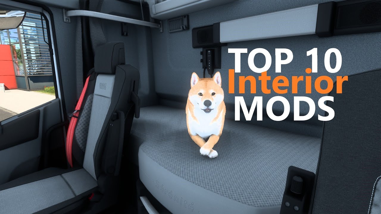 TOP 10 interior Mods in Ets2 - YouTube