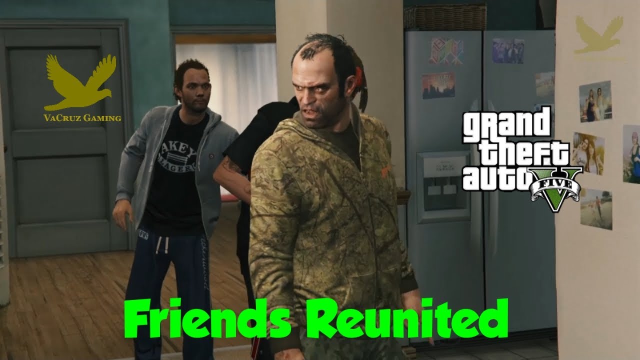 GTA V Mission Friends Reunited - Trevor finally travels to Los Santos ...