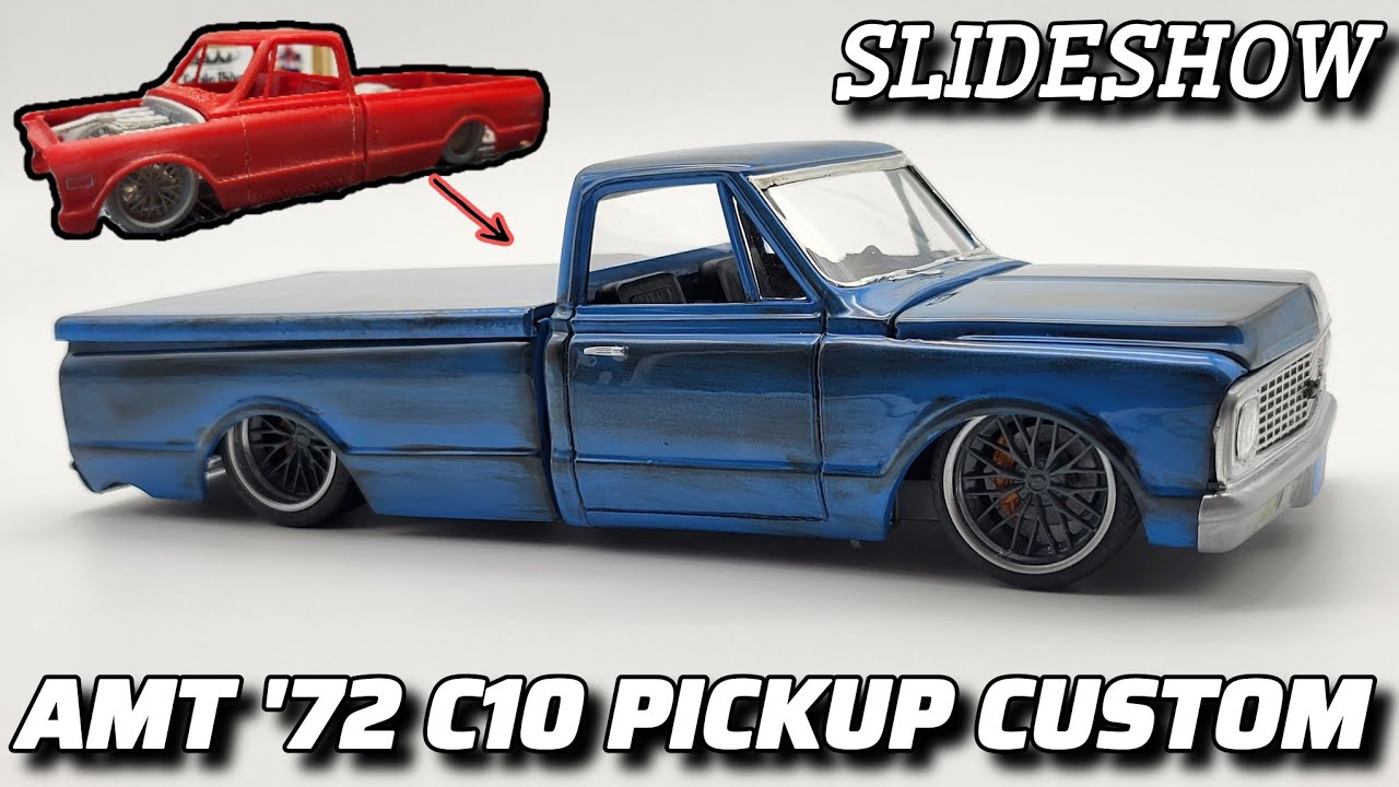 AMT 1972 Chevrolet Fleetside pickup pictures of show start to finish ...