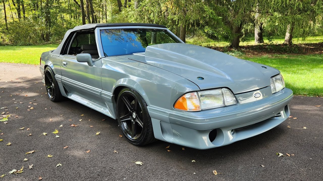 Injector cleaning foxbody mustang 4.6 3 valve swap - YouTube