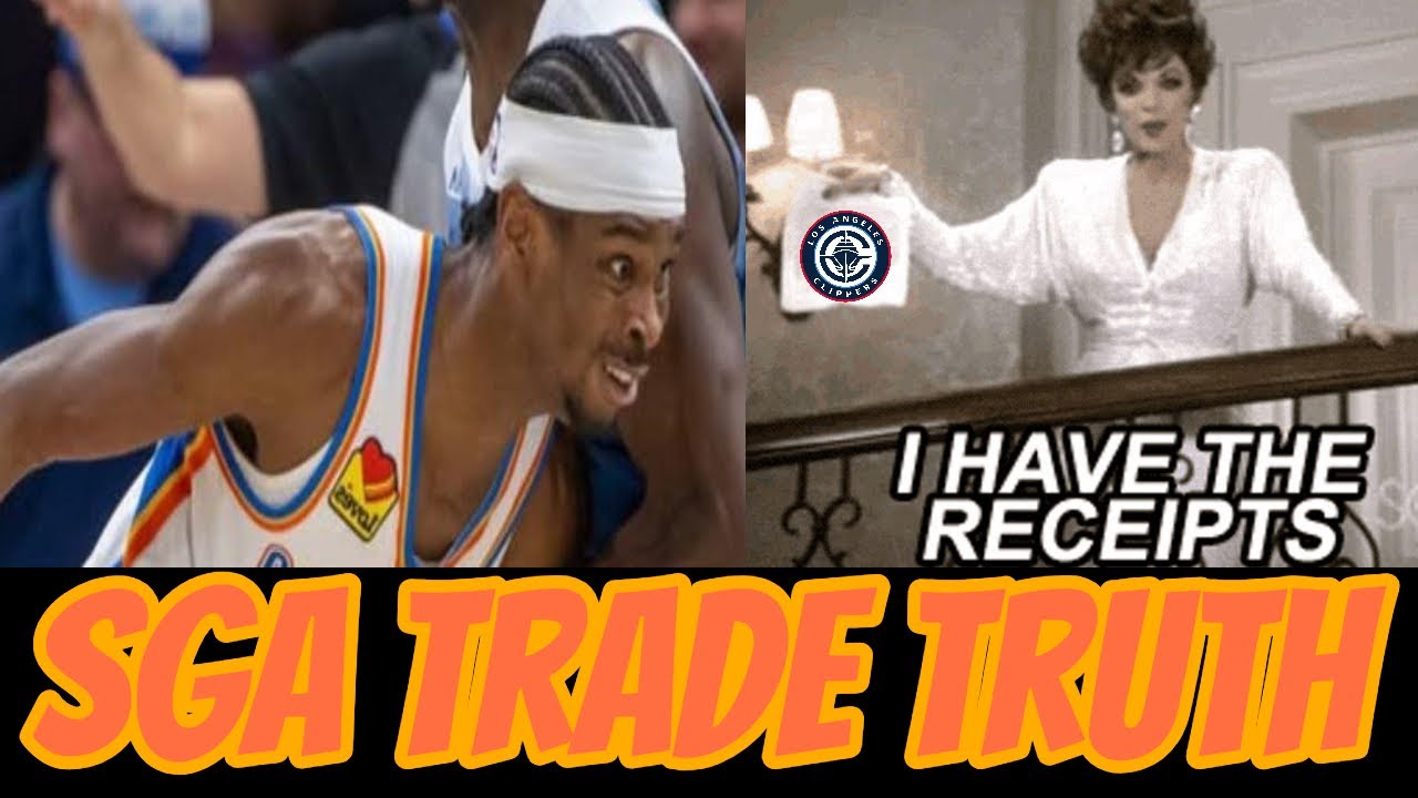 The Clippers SGA Trade Receipts - YouTube