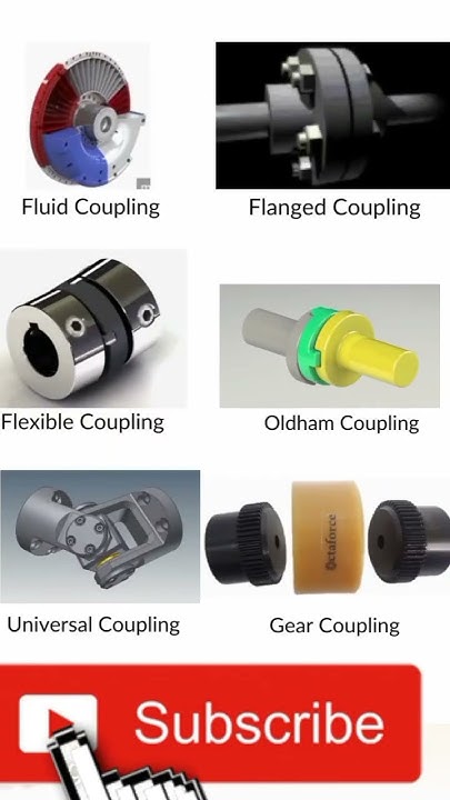Types of mechanical coupling .🛠 - YouTube