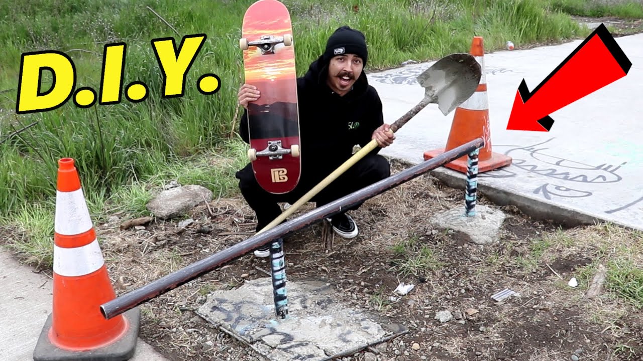 BUILDING OUR OWN SKATEPARK!! (DIY) - YouTube